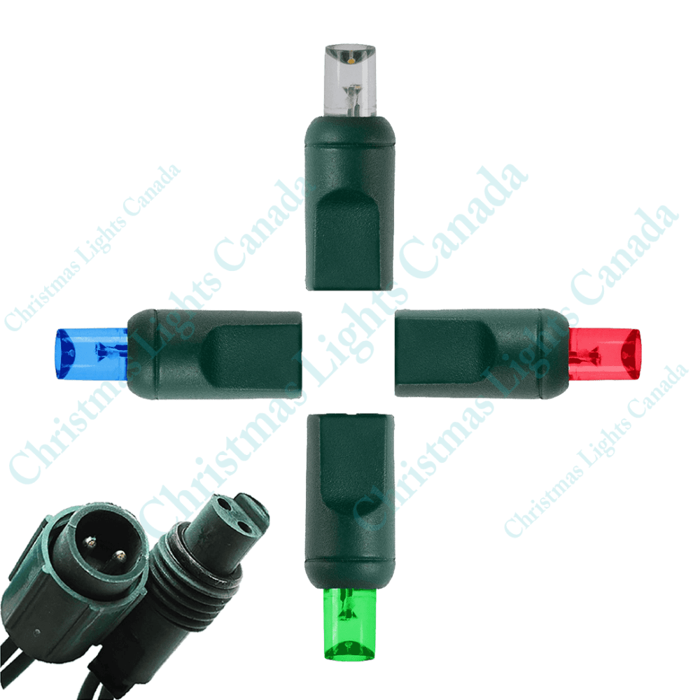 1 SELECT MINI LIGHTS TYPE 5mm Coaxial Commercial Grade LED Christmas ...